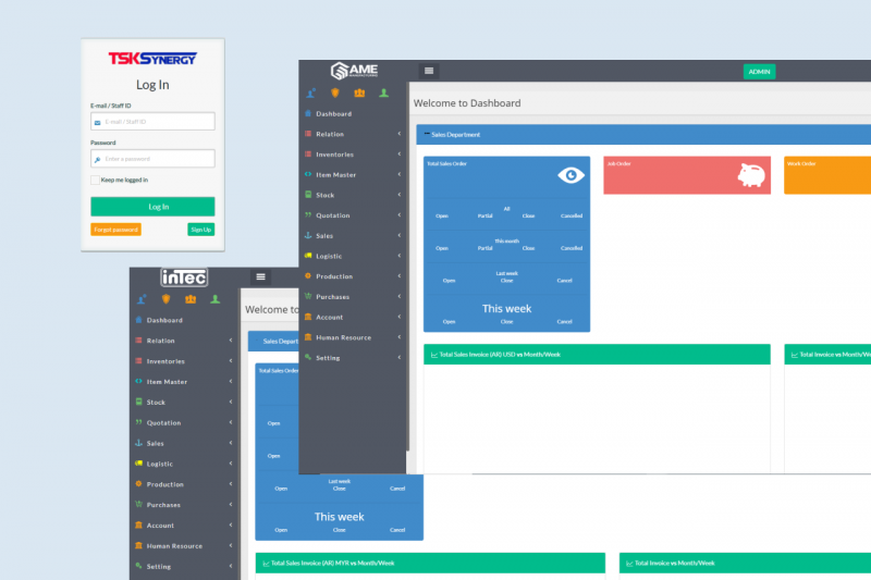 Enterprise Resource Planning (ERP) System – TSK Synergy