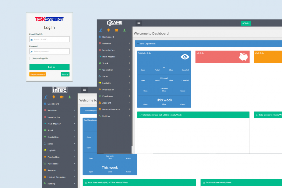 Enterprise Resource Planning (ERP) System – TSK Synergy
